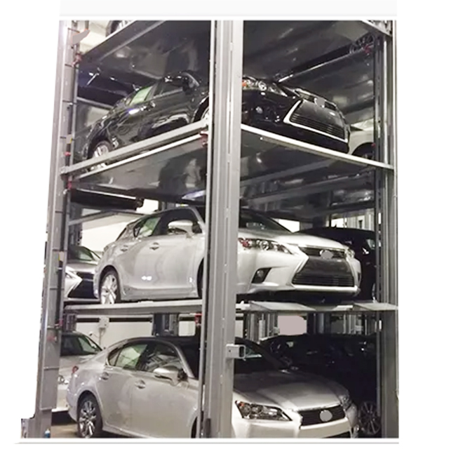 Steel Structure Vertical Car Parking - Produced by China Steel ...