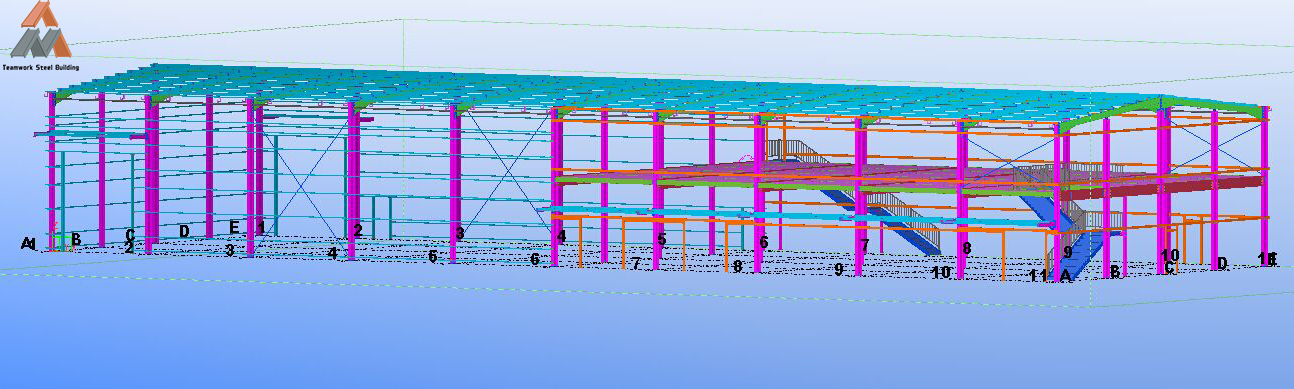 Two Story Steel Building for Plant Supplier & Manufacturer - Foshan ...