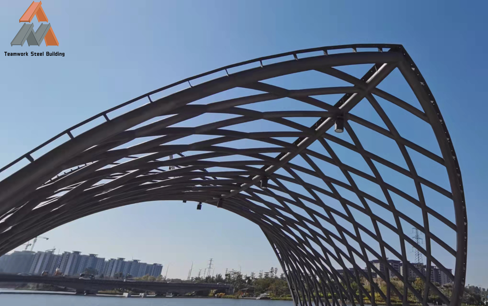 Prefabricated Steel Structure Art Gallery - China Steel Structure ...