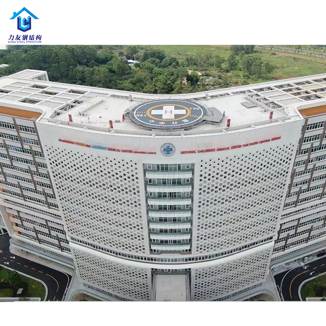 Steel Construction of the Helipad丨Steel Structure Company丨Teamwork