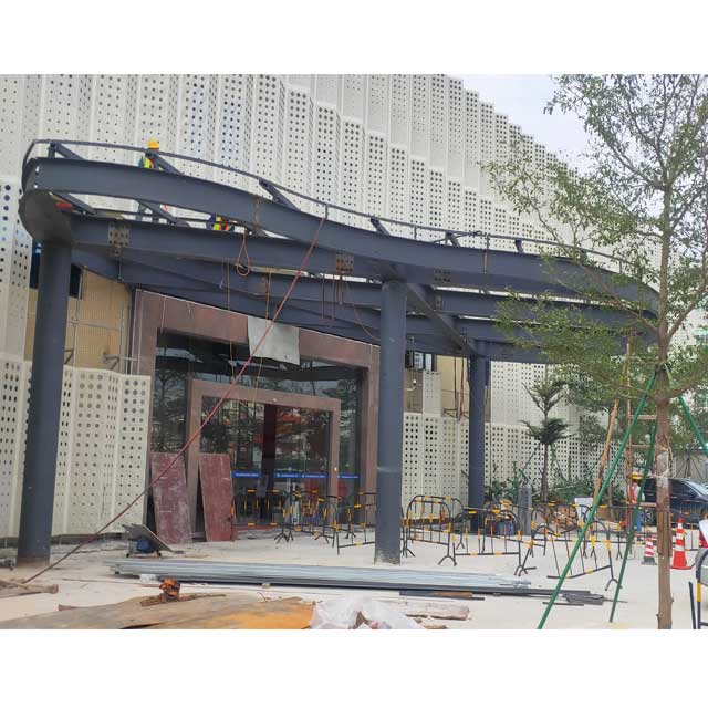 Steel Canopy Supplier in China -Guangdong Liyou Steel Structure ...